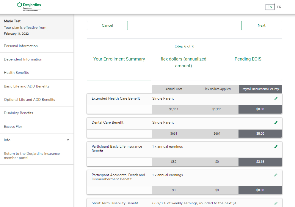 Enroll in your plan - DFS - Desjardins Life Insurance