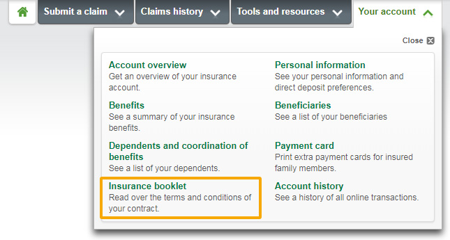 Find your insurance booklet - DFS - Desjardins Life Insurance