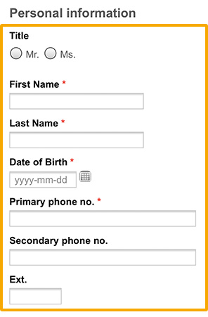Register for online services - DFS - Desjardins Life Insurance